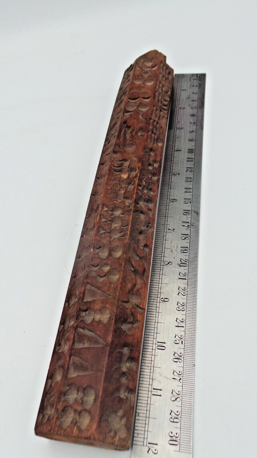 Antique Handmade Tibetan wood CARVED Torma Tsampa Sampar Mold Nepal ...