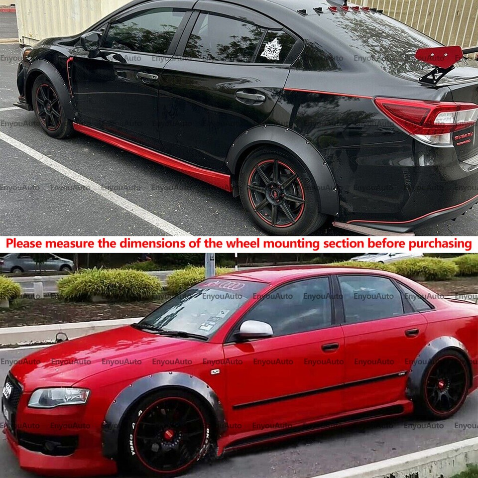 Car Fender Flares Wheel Arches Wide Body Kit 31" For Chevrolet Impala ...