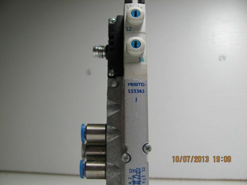 FESTO 533342M 533343J Solenoid Valva W/ VMPA1-FB-EMS-8 for sale online ...