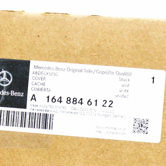 MERCEDES BENZ GL X164 Front Left Wheel Arch Trim Cover A1648846122 OEM ...