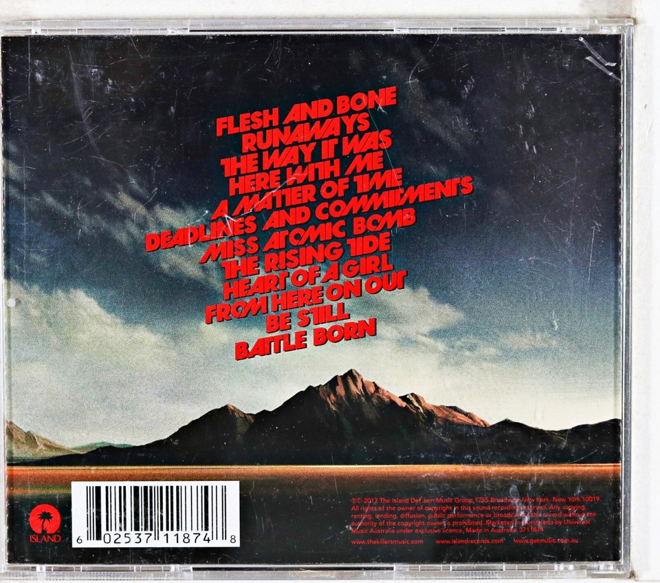 The Killers - Battle Born (CD 2012) 602537118748 | eBay Australia