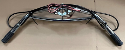 Harley Knucklehead Flathead Chrome Inline Springer Handlebar Set Spring ...