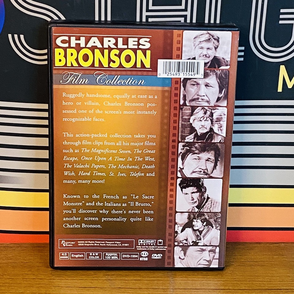 Charles Bronson Film Collection DVD Includes Film Clips From 40 Movies | eBay