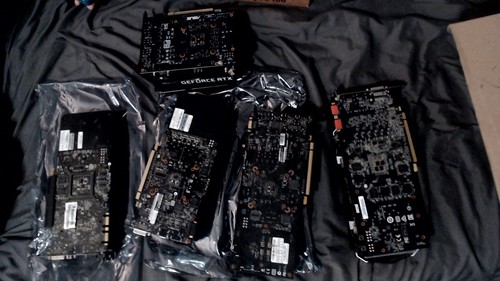 USED NVIDIA Graphics Card Lot, Untested- RTX 3060, 970, 960, 660ti ...