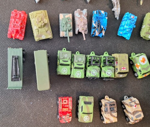 Micro Machines Military Lot of 43, Tanks, Helicopters, Watercraft ...