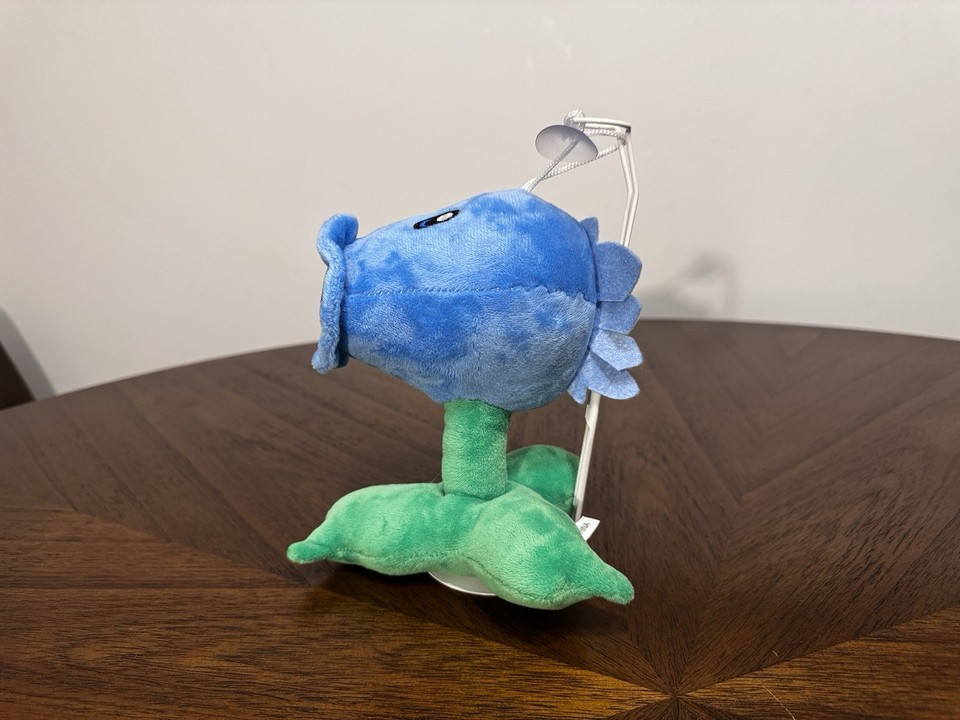 Plants vs Zombies Plush Snow Pea Ice Peashooter Stuffed Animal | eBay