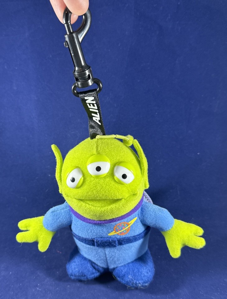 Toy Story 2 Out-of-this-World Jokes Key Chain Stuffed Alien - Preowned ...