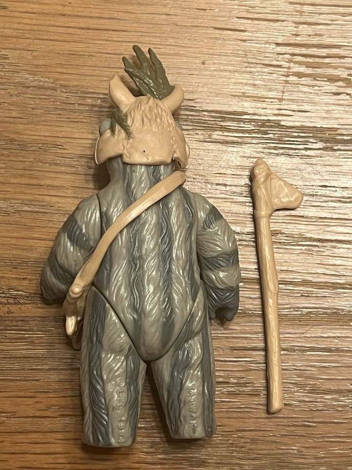 Vintage 1983 Kenner Star Wars Teebo Ewok Action Figure 100% Complete ...