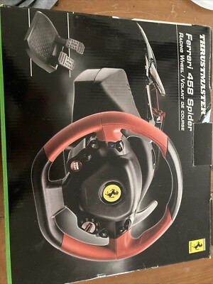 Thrustmaster Ferrari 458 Spider Racing Steering Wheel Xbox One. All ...