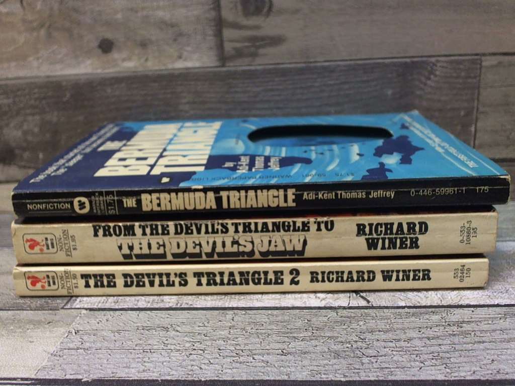 3 Bermuda Triangle books (Bermuda Triangle, Devil's Triangle, The Devil ...