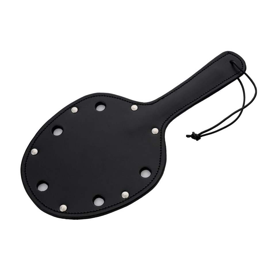 Real Handmade Leather Spanking Paddle BDSM Leather Slapper Slave Fetish ...