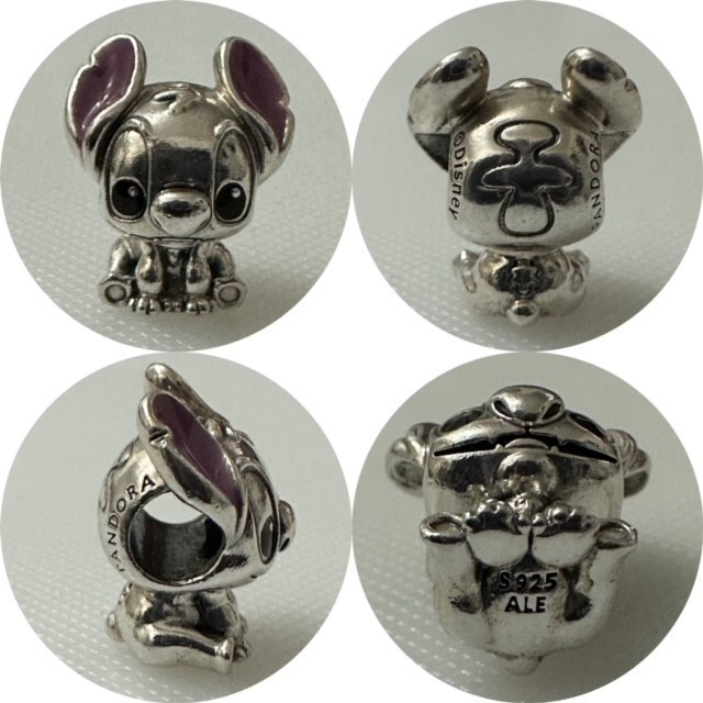PANDORA DISNEY LILO & STITCH CHARM REF 798844CO1 NOW … - Gem