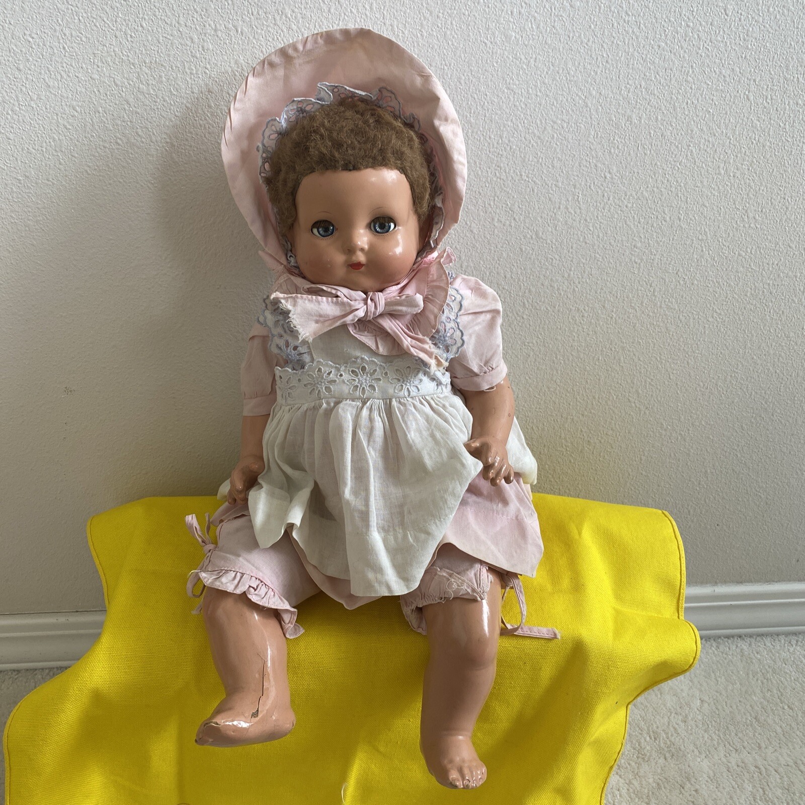 Vintage Effanbee Composition Dolls Sweetie Pie Flirty Eyes 16.5" T | eBay