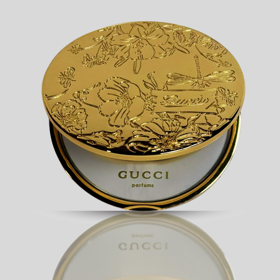 Gucci Makeup Mirror Monogram Embossed Design – Authentic | USA SELLER ...