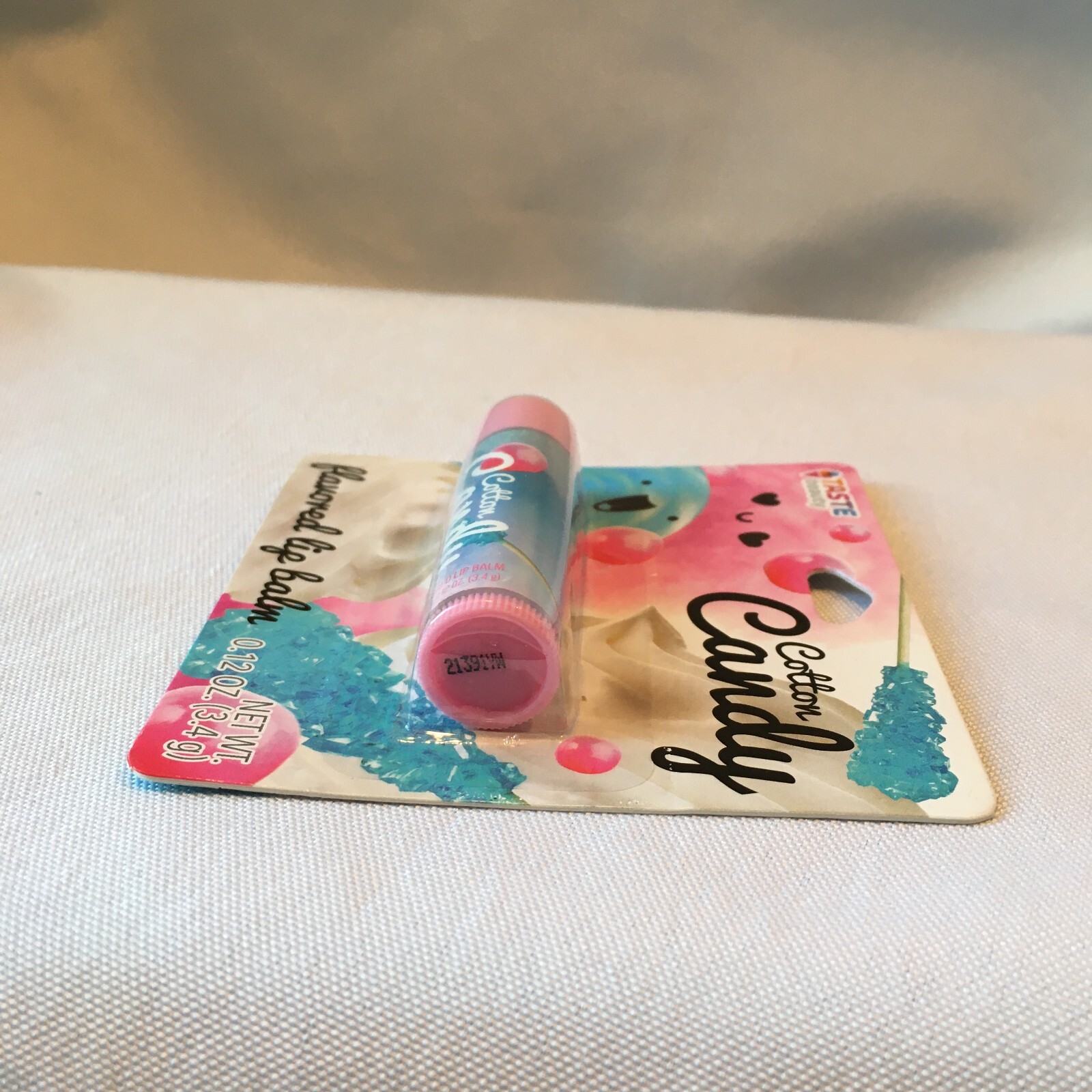 2 Packages New ~ COTTON CANDY Flavored Lip Balm NEW ~ FREE SHIPPING | eBay