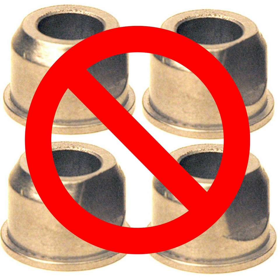 Front Wheel Bushing to Bearing Conversion Kit for Craftsman Garden ...
