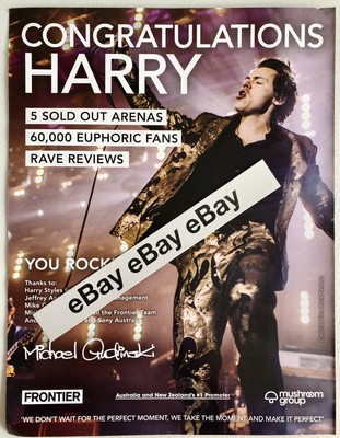 Harry Styles Magazine Ad, Congratulations, Tour , Fans, Music, One ...