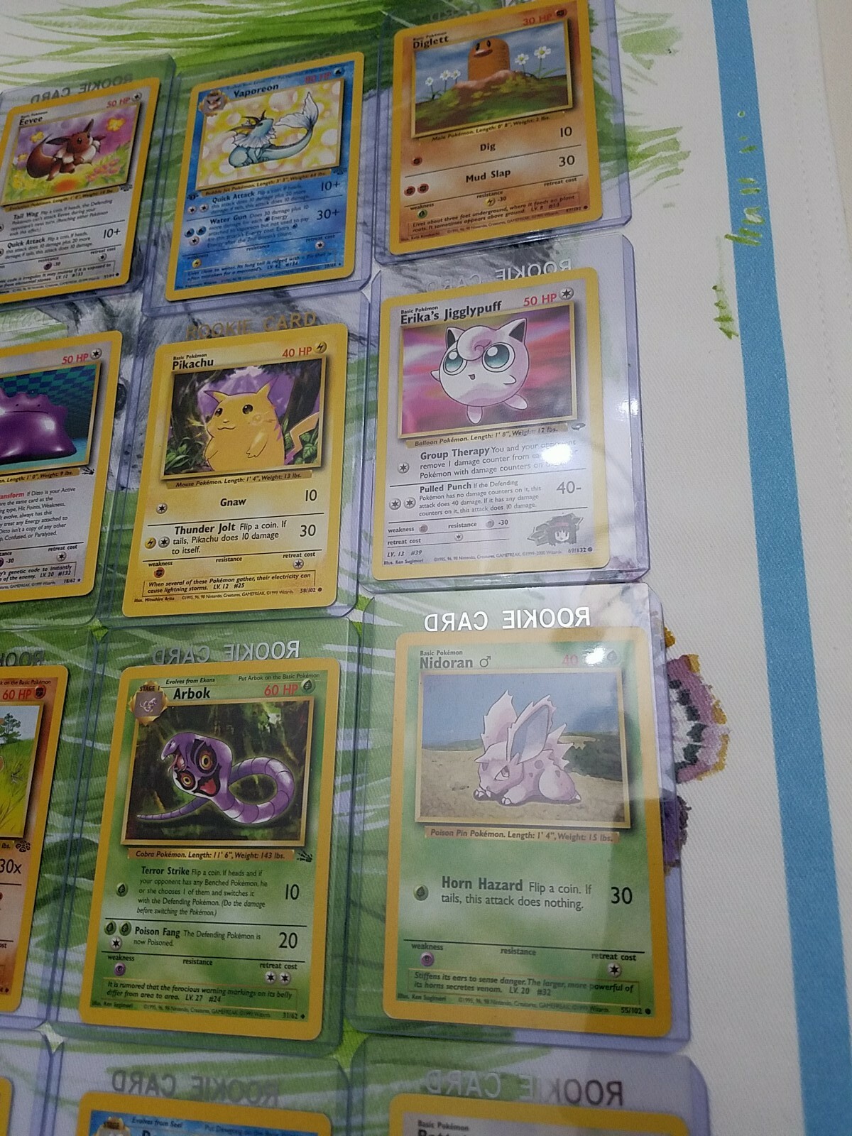 30 Card Lot Of Rare 1995 Pokemon Cards | eBay
