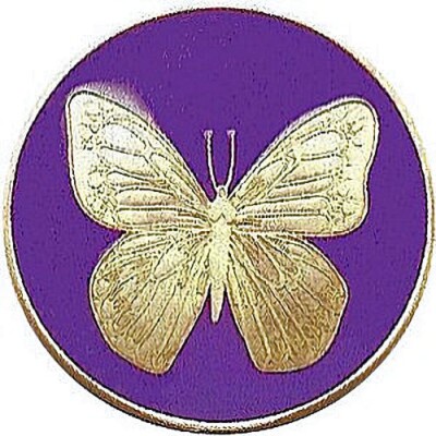 Al-Anon Medallion -Butterfly- RB6 -Tri-Plate Specialty Medallion | eBay