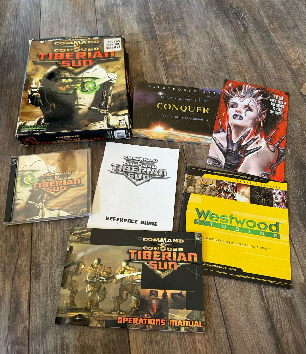 日本代購代標第一品牌【樂淘letao】－1999 Complete Command & Conquer Tiberian Sun Big ...