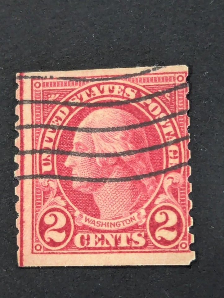 VERY RARE " Red line Error" - Washington 2 Cent Stamp | eBay