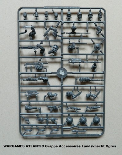 WARGAMES ATLANTIC Grappe Accessoires Landsknecht Ogres Figurines 28mm ...