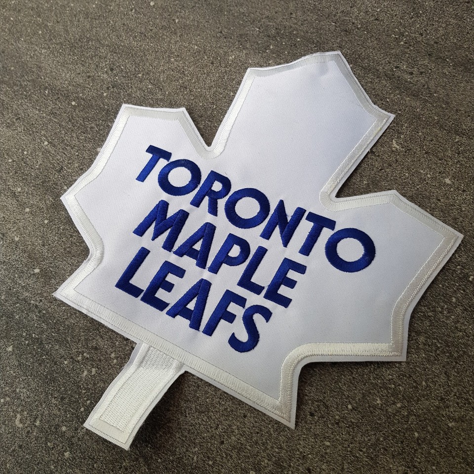 White Toronto Maple Leafs Crest Badge Patch Logo For Jersey Jacket | eBay
