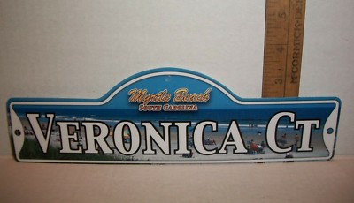 DOOR WALL SCANDICAL MYRTLE BEACH SOUTH CAROLINA NAME ROAD SIGN VERONICA ...