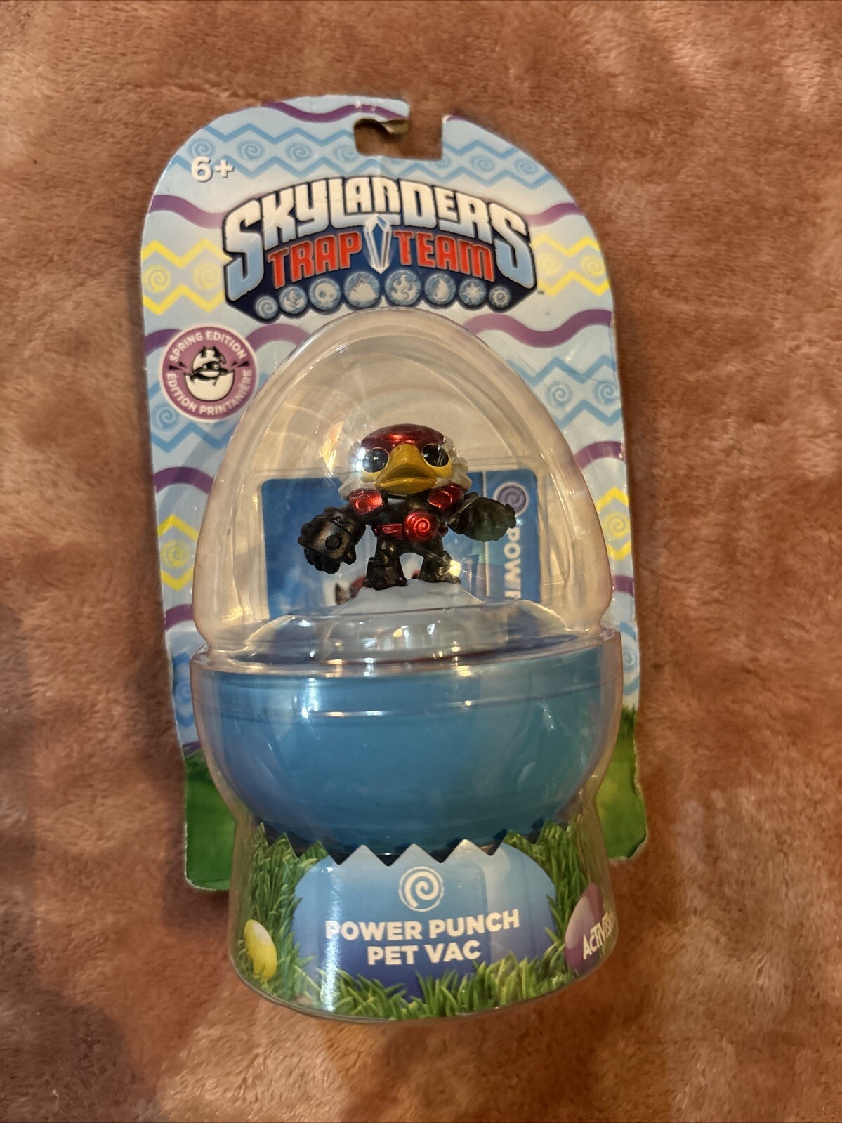 NIB Rare Spring Edition Power Punch Pet Vac Mini Figure Skylanders Trap ...