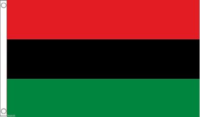 Pan-African Black Liberation Flag 5'x3' (150cm x 90cm) - Woven ...