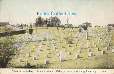 Tennessee, TN, Pittsburg Landing, Cemetery, Shiloh Nat Park 1908 ...