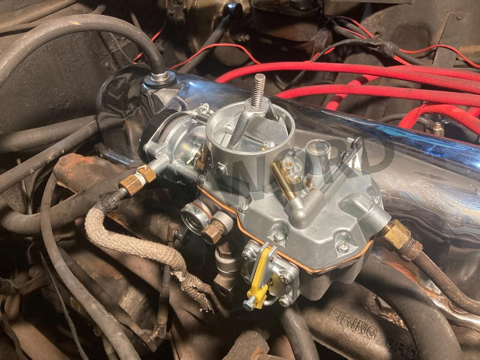 NEW Autolite 1100 Carburetor 63-68 Ford Mustang straight 6 Cylinder 170 ...