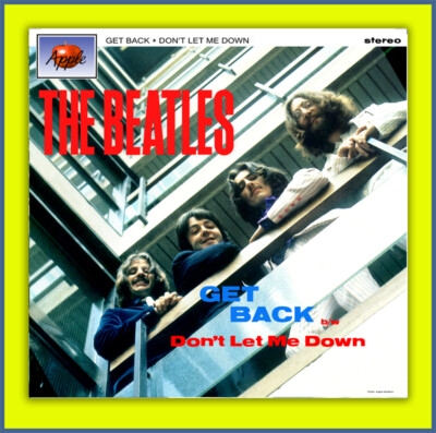 The Beatles- Get Back- 45 Pic Sleeve #2- No Record | eBay
