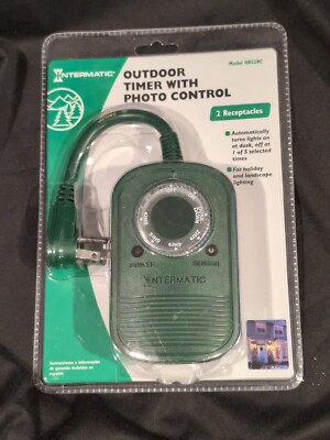 Intermatic HB52RC - Outdoor Timer with Photo Control 15Amp | eBay
