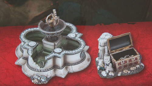 WARHAMMER AGE OF SIGMAR -AOS- AZYRITE FOUNTAIN SCENERY OBJECTIVE - NEW ...
