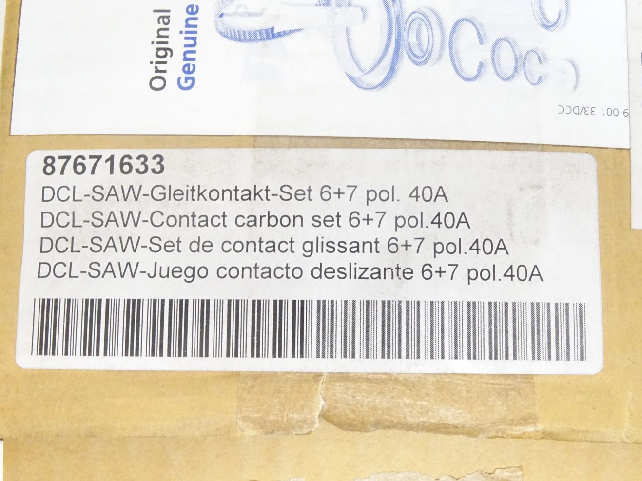 Demag 87671633 DCL-SAW-Gleitkontakt-Set 6+7pol.40A / Neu OVP | eBay