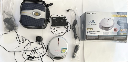 Sony D-NE518CK Atrac3Plus MP3 CD Walkman Car Ready + Fellowes Padded ...