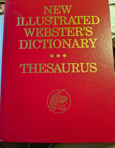 New Illustrated Webster's Dictionary including Thesaurus. ISBN ...