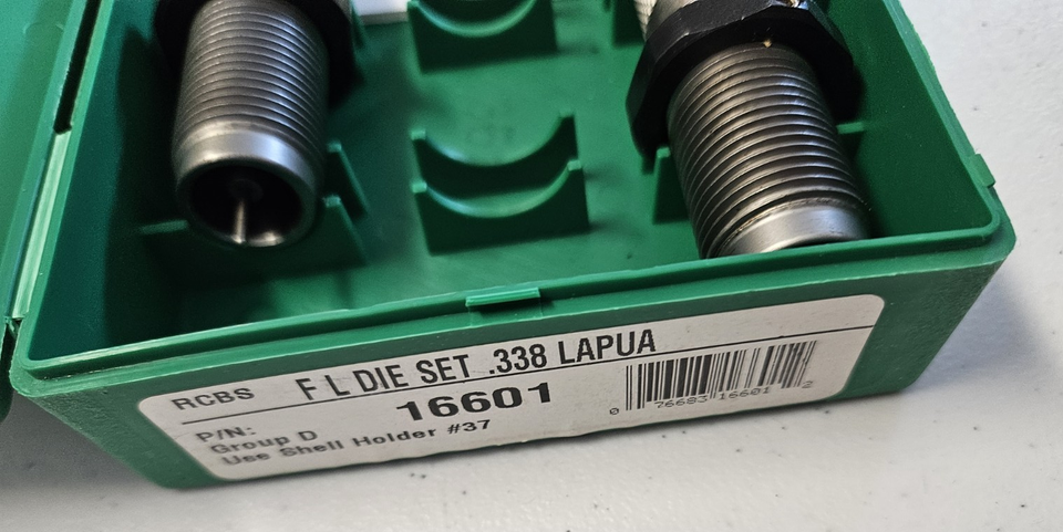 RCBS 338 LAPUA Reloading Die Set 16601 | eBay