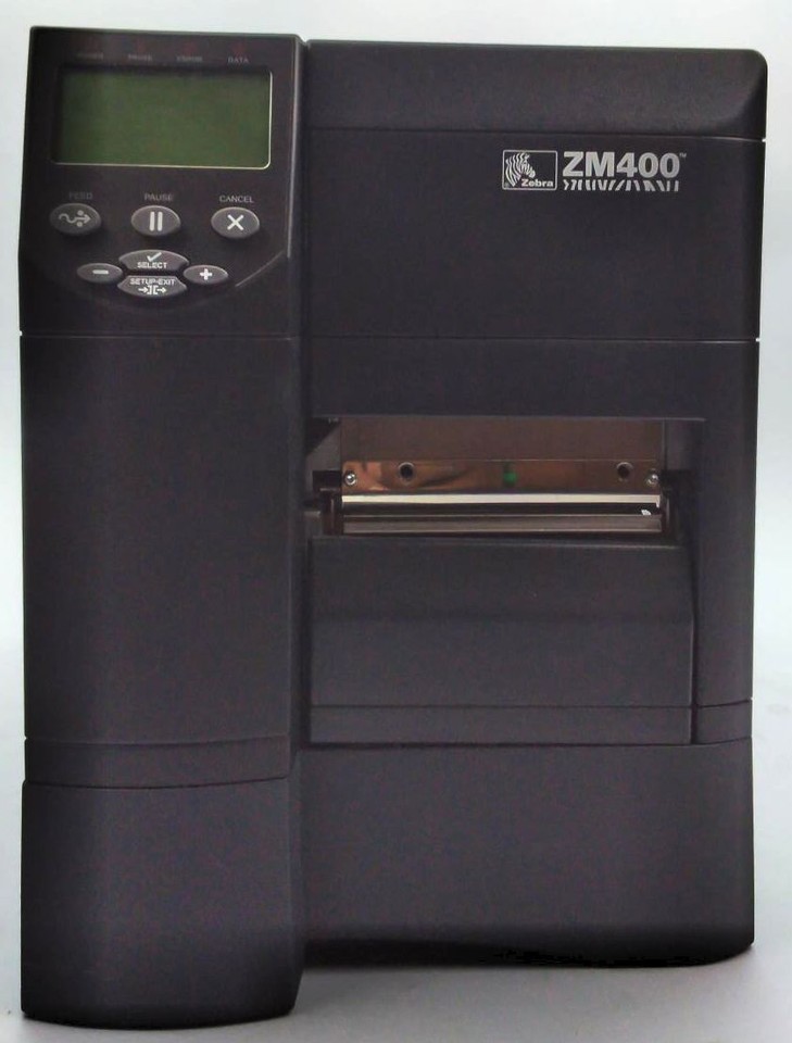Zebra ZM400 Industrial Direct Thermal Transfer Label Printer ZM400-2001 ...