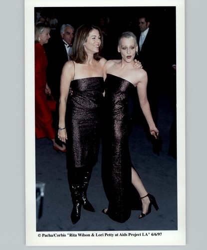 Rita Wilson & Lori Petty Press Photo Aids Project LA Event 6/6/1997 ...