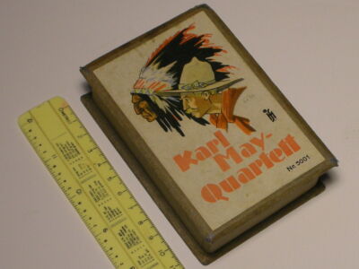 Vintage German Quartet Karl May Quartett Card Game No. 5001 (48 Cards ...