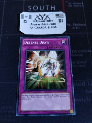DEFENSE DRAW - 1ST ED COMMON NM/VLP 5DS3-EN038 - YUGIOH | eBay
