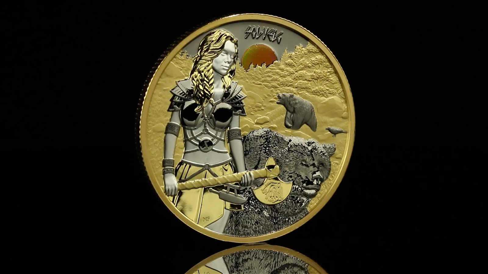 Valkyries Solveig Valhalla 1 oz silver coin Germania 2024 | eBay