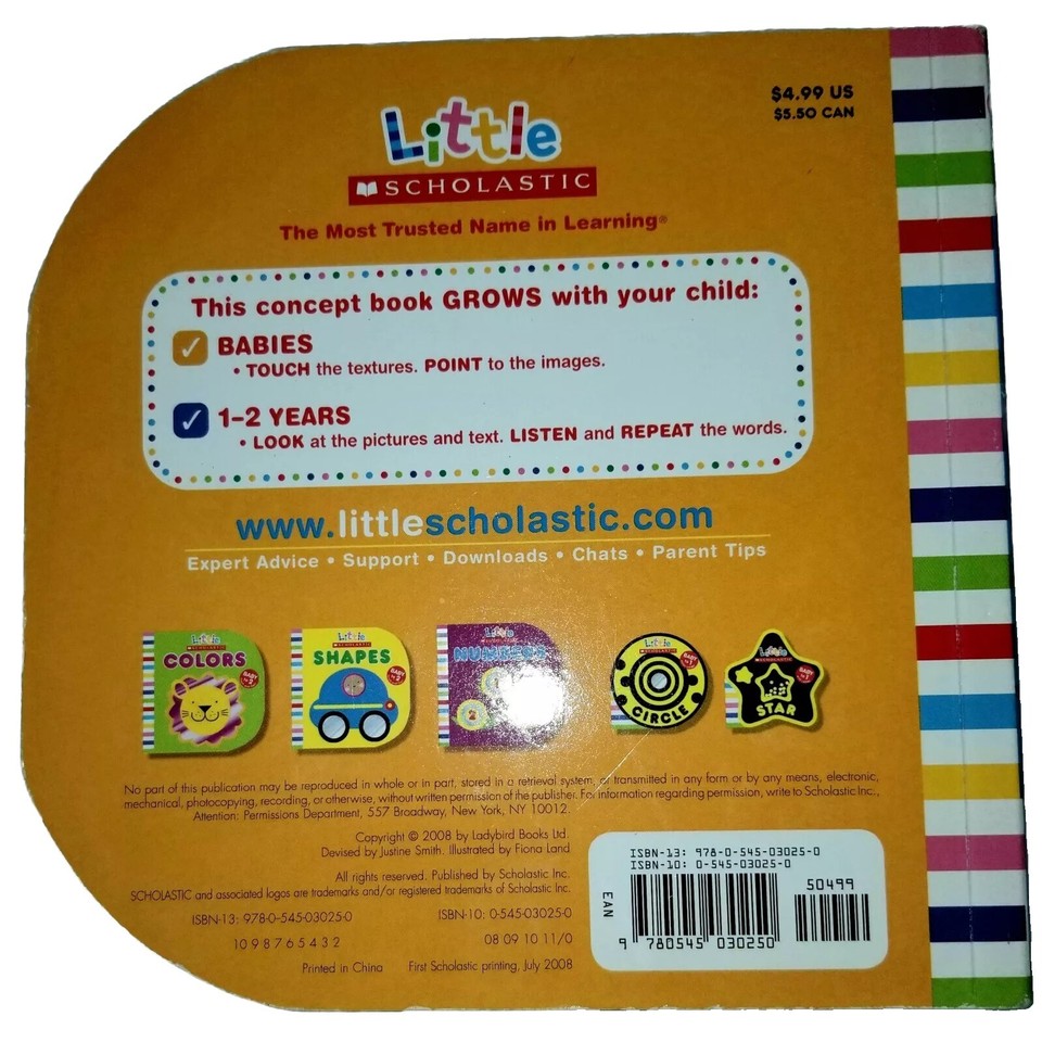 Alphabet by Justine Smith and Jill Ackerman. Board book. Little ...