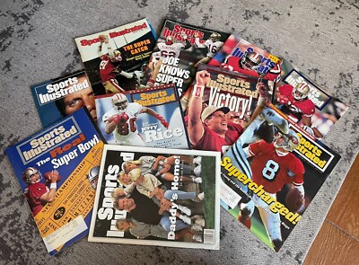 HISTORIC! San Francisco 49ers vintage 1980s magazines, Sports ...