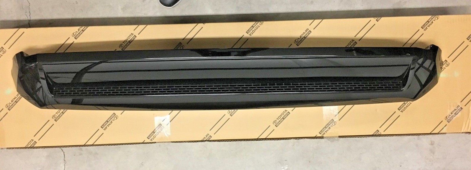 2014-2021 TOYOTA TUNDRA TRD PRO BLACK ONYX HOOD BULGE GENUINE OEM 76180 ...