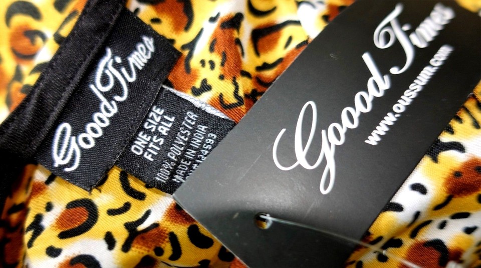 Good Times Women Plus One Free Size Tunic Caftan Dress Animal Print ...