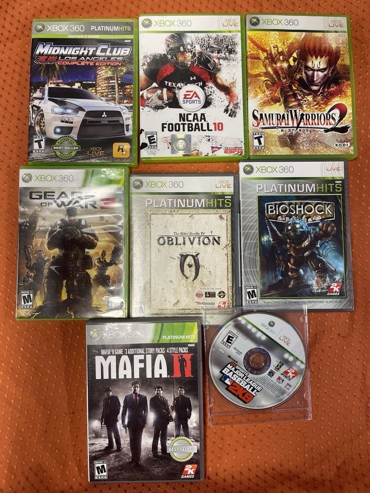 Xbox 360 Console Hardware Failure RROD Red Ring Of Death HDD Games ...