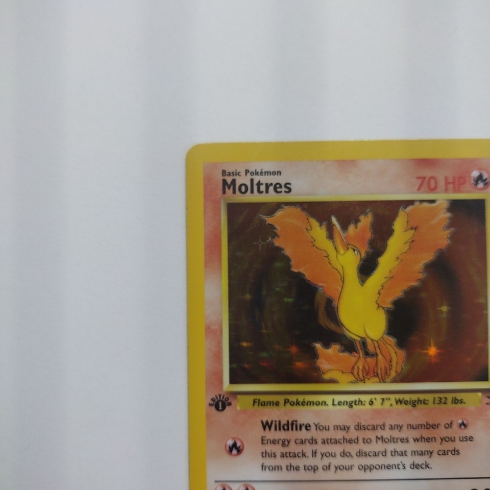 Moltres 12/62 Fossil 1st Edition Holo Rare WotC Vintage Pokemon LP | eBay